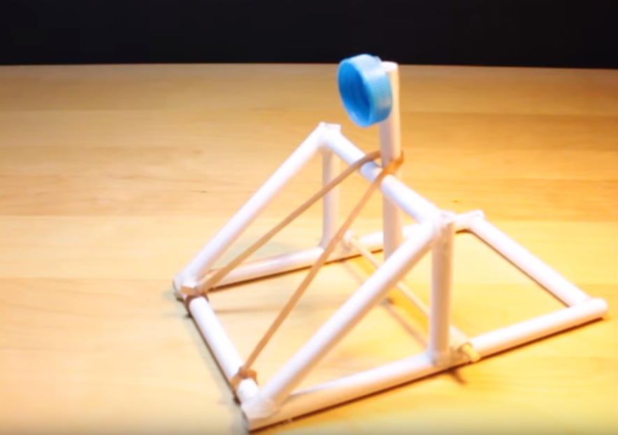Catapulta Casera de Papel - Rincon Util